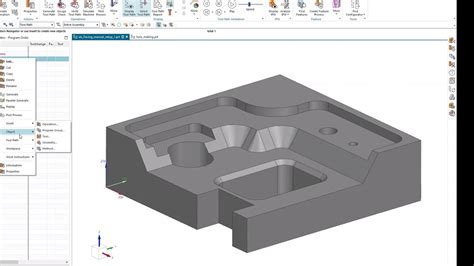 How To Modify Cam Operation Templates Nx Cam Tutorials Youtube