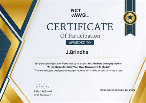 Ai Generativeai Learningexperience Nxtwave Brindha Jayakumar