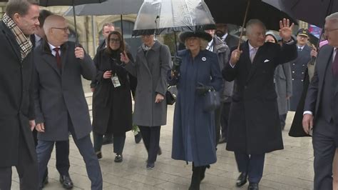 Charles And Camilla Brave The Rain As Hamburg Visit Begins The Global