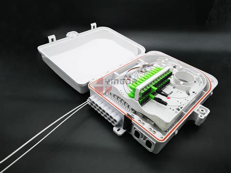 Fdb0324 White Pc Sc Fiber Optic Termination Box Odb Osb 24 Port Hinge
