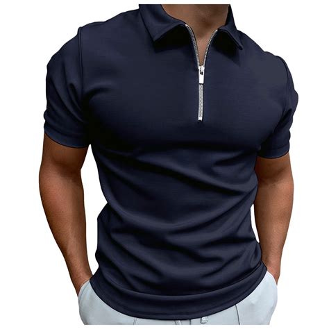 Adviicd Mens Polo Shirt Golf Performance Short Sleeve Moisture Wicking