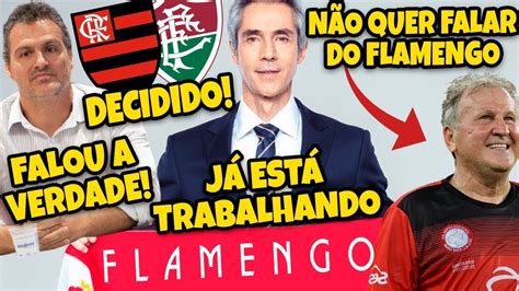 Problem O Na Contrata O Do Paulo Sousa Fla X Flu Decidido Spindel