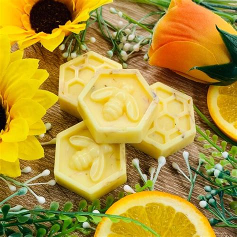 Amber And Spiced Orange Botanical Soy Wax Melts 100 Vegan Etsy Uk