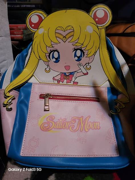 Sale Discounts Prices Rare Vtg Sailor Moon 2001 Glitter Backpack Book Bag 2000s Y2k Anime