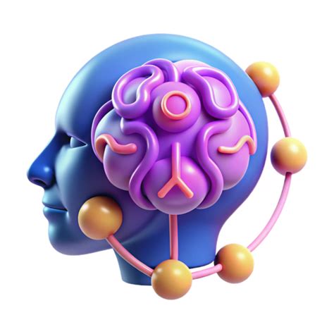 Abstract Brain Neural Connections And Cognitive Processes 56483319 Png