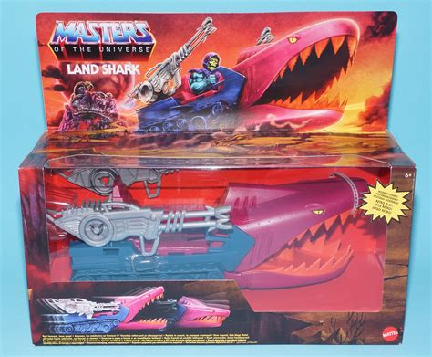 MOTU MASTERS OF THE UNIVERSE ORIGINS LAND SHARK MIB MISB SEALED BOX