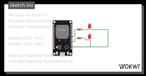 Rtos Wokwi Esp32 Stm32 Arduino Simulator