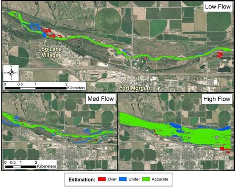 Fort Morgan Co Co Flood Map Comparison Between Autoroute Simulations