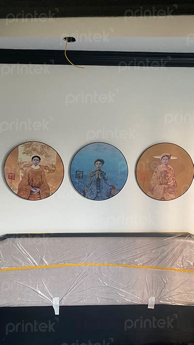 Tranh Cổ Trung Hoa Phong Cách Indochine Adb33245754 Printek Xưởng