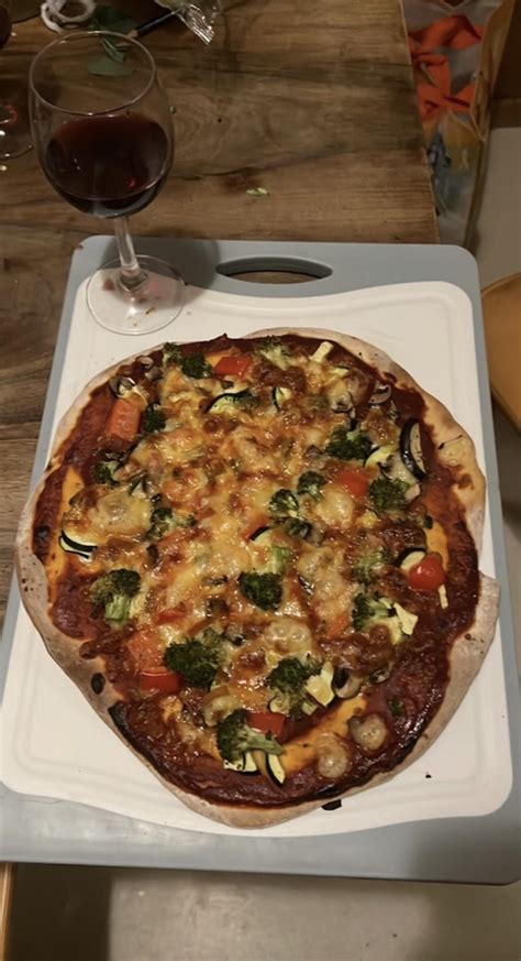 Homemade Veggie Pizza Rpizza