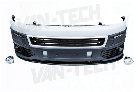 Vw Transporter T5 Lower Front End Conversion Styling Kit Van Tech