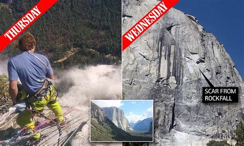 Climber Survives Second Rockfall At Yosemites El Capitan Daily Mail