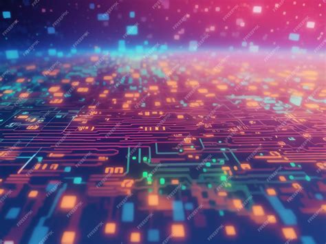 Premium Ai Image Binary Trails Digital Footprint Background Created With Binary Code