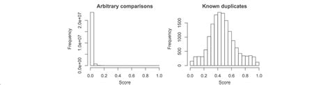 Comparing The Similarity Scores Of Arbitrary Pair Wise Comparisons To