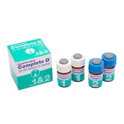 Complete D 25 Oh Vitamin D Control Quantimetrix