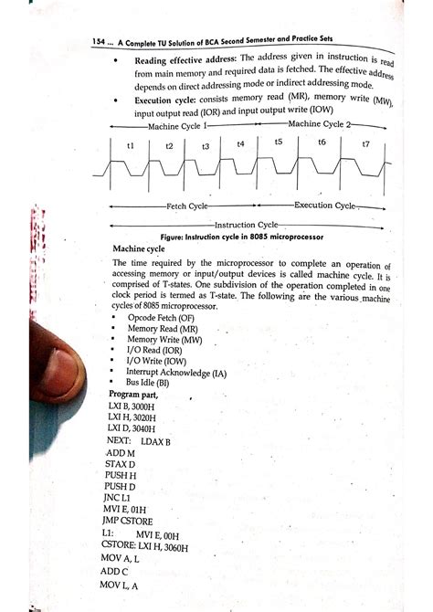 Bca Microprocessor And Computer Architecture Solution 2018 2019 2020 2nd Semester