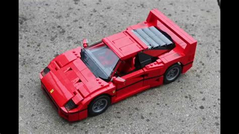 LEGO 10248 - Ferrari F40 - YouTube