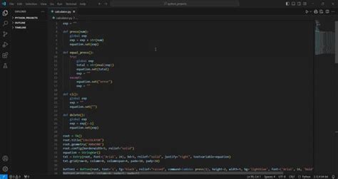Sowmya Boyapally On Linkedin Python Programming Miniproject Calculator Tkinter