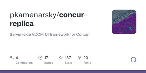 GitHub Pkamenarsky Concur Replica Server Side VDOM UI Framework For Concur