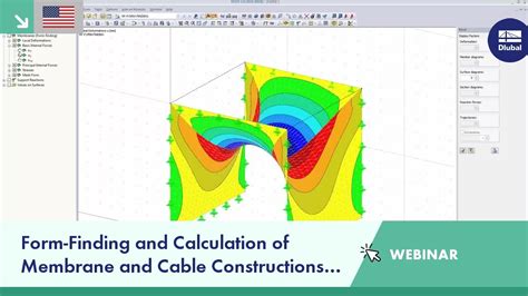 Form Finding And Calculation Of Membrane And Cable Constructions In