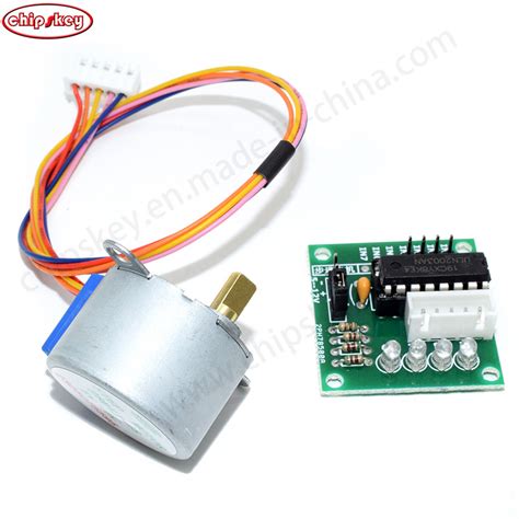 Byj Byj DC V Phase Wire Stepper Motor With Uln Driver Board China Uln