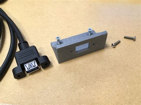 Usb Panel Mount Rasterweb