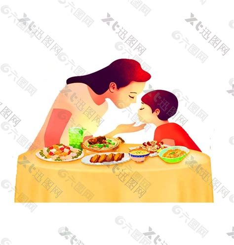 卡通妈妈的爱png元素设计元素 编号 140734 迅图网xunpic Cn