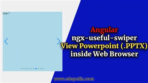 angular ngx useful swiper view powerpoint pptx in browser edopedia