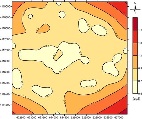 12 Standard Deviation Map Of 75 As Interpolation Download