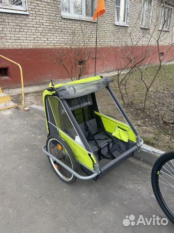 Велоприцеп для детей, Б/у купить в Москве | Авито