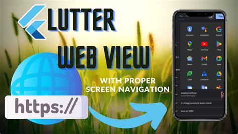 webview in flutter with screen navigation flutter webview how to