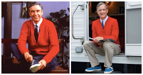 Heres The First Official Look Of Tom Hanks As Mister Rogers