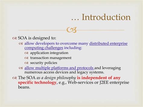 Service Oriented Architecture Soa Pptx Cloud Computing Internet