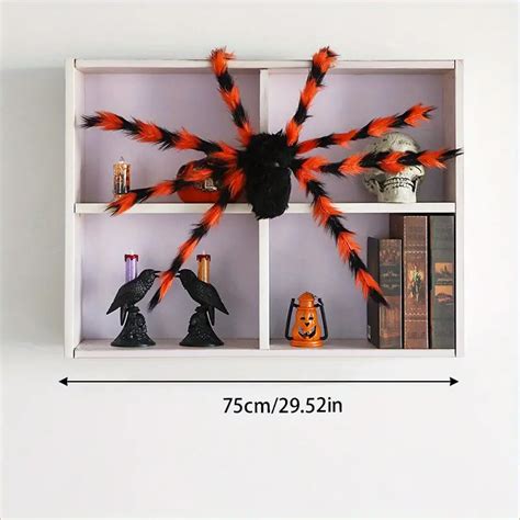 Gothic Halloween Spider Chamber Decoration Flower Spider Temu