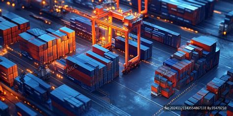 Ai创作图贸易运输业 智能集装箱码头 智慧物流背景 跨境贸易 制造贸易物流 物流贸易 快递物流科技码头 贸易物流 贸易行业 物流运输业 保税物流 制造业物流 进出口业务 交通运输物流 智能航运
