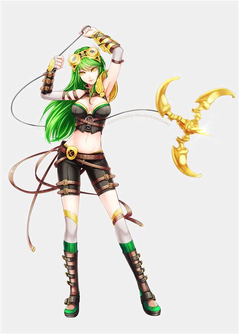 Omocha San Rynn Acerailgun Original Highres 1girl Armor Armpits