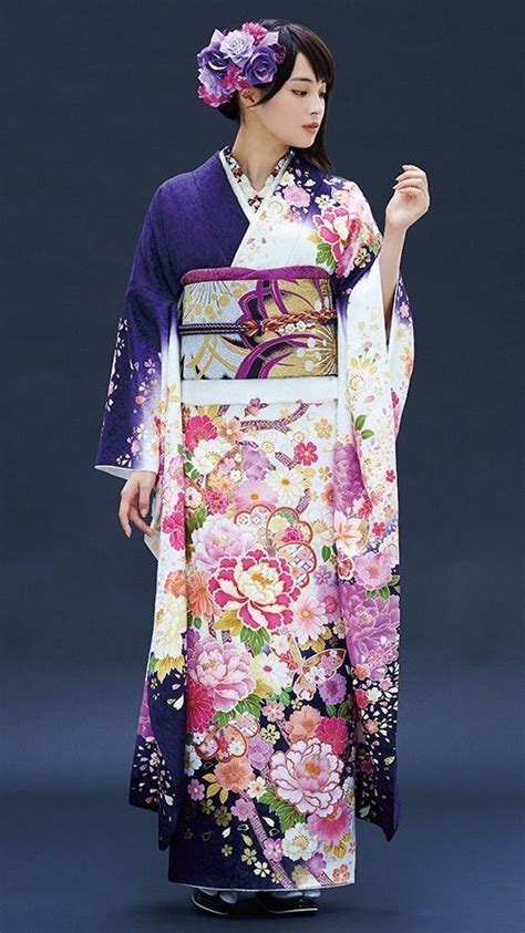 Pin On Kimono Purple