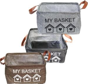 House Of Quirk Cotton Storage Basket Price In India Buy House Of Quirk Cotton Storage Basket