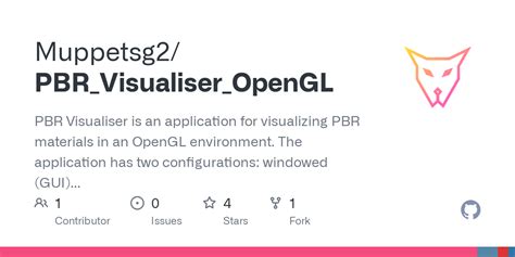 Github Muppetsg2pbrvisualiseropengl Pbr Visualiser Is An