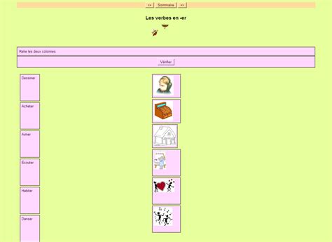 FLEBOSCO 1 ESO Voilà des activités sur les verbes en ER