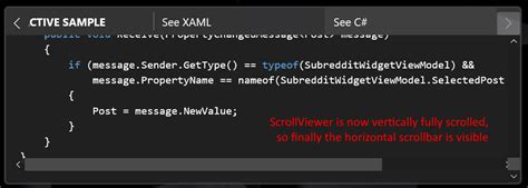 [question] Markdowntextblock Horizontal Scrolling · Issue 4109 · Communitytoolkit