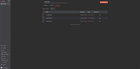 I Can T See The Logs In The Executions Tab Questions N N Community