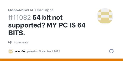 64 Bit Not Supported My Pc Is 64 Bits · Issue 11082 · Shadowmario