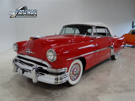 1954 Pontiac Star Chief Convertible Luxury Retro Wallpapers Hd