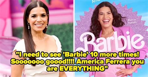 America Ferrera In Barbie Appreciation Tweets Entertainernews