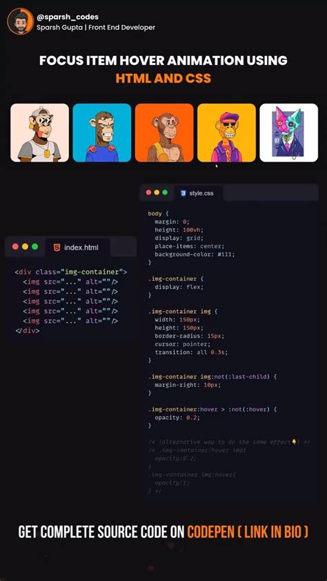 Css Card Effect In 2025 Coding Web Design Software Coding Tutorials