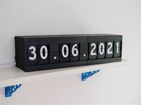 Split Flap Display By David Kingsman Download Free Stl Model