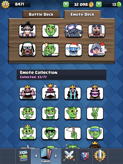 Hows My Emote Deck Rclashroyale