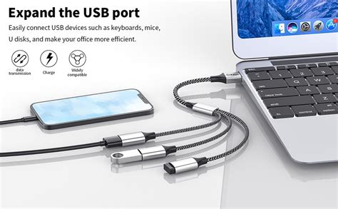 Usb 3 Usb 20 허브 듀얼 포트 멀티 스플리터 Otg 어댑터 노트북 Surface 컴퓨터 액세서리 Usb A 확장 전원 데이터 기가팩토리