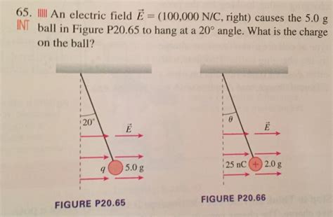 Solved An Electric Field Vector E 100000 Nc Right